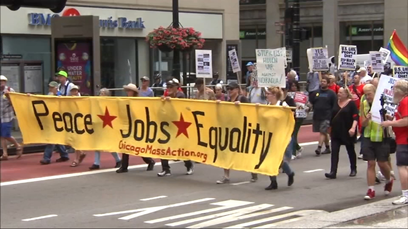 Present-day DNC protestors say they're fighting the same issues 50 ...