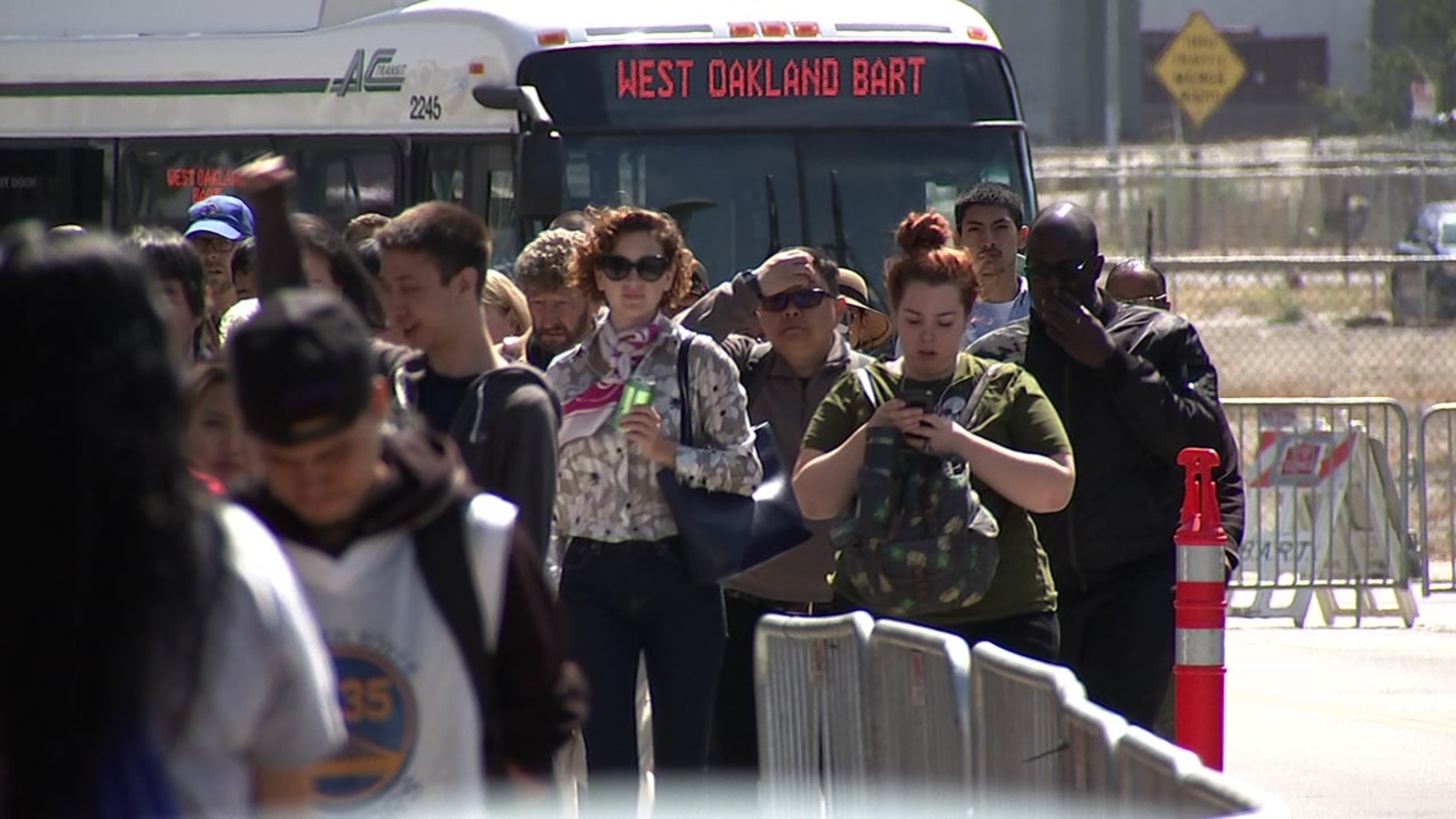 Bus bridge scheduled for busy Oakland BART hub during two upcoming ...