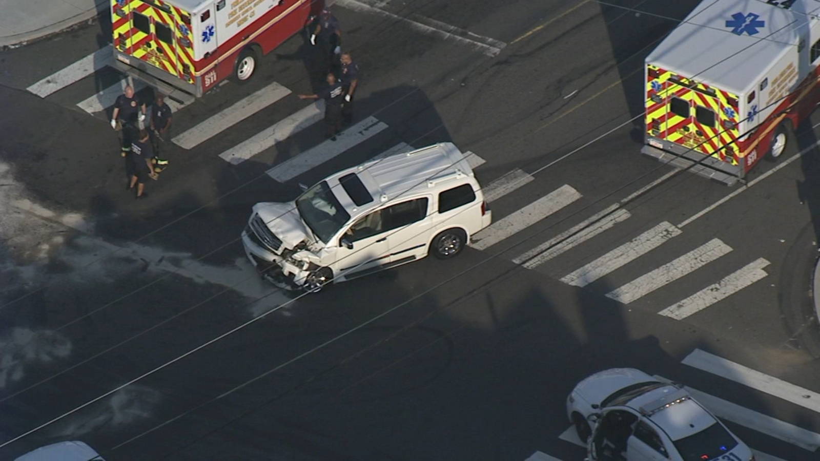 1 injured after vehicles collide in Logan intersection - 6abc Philadelphia