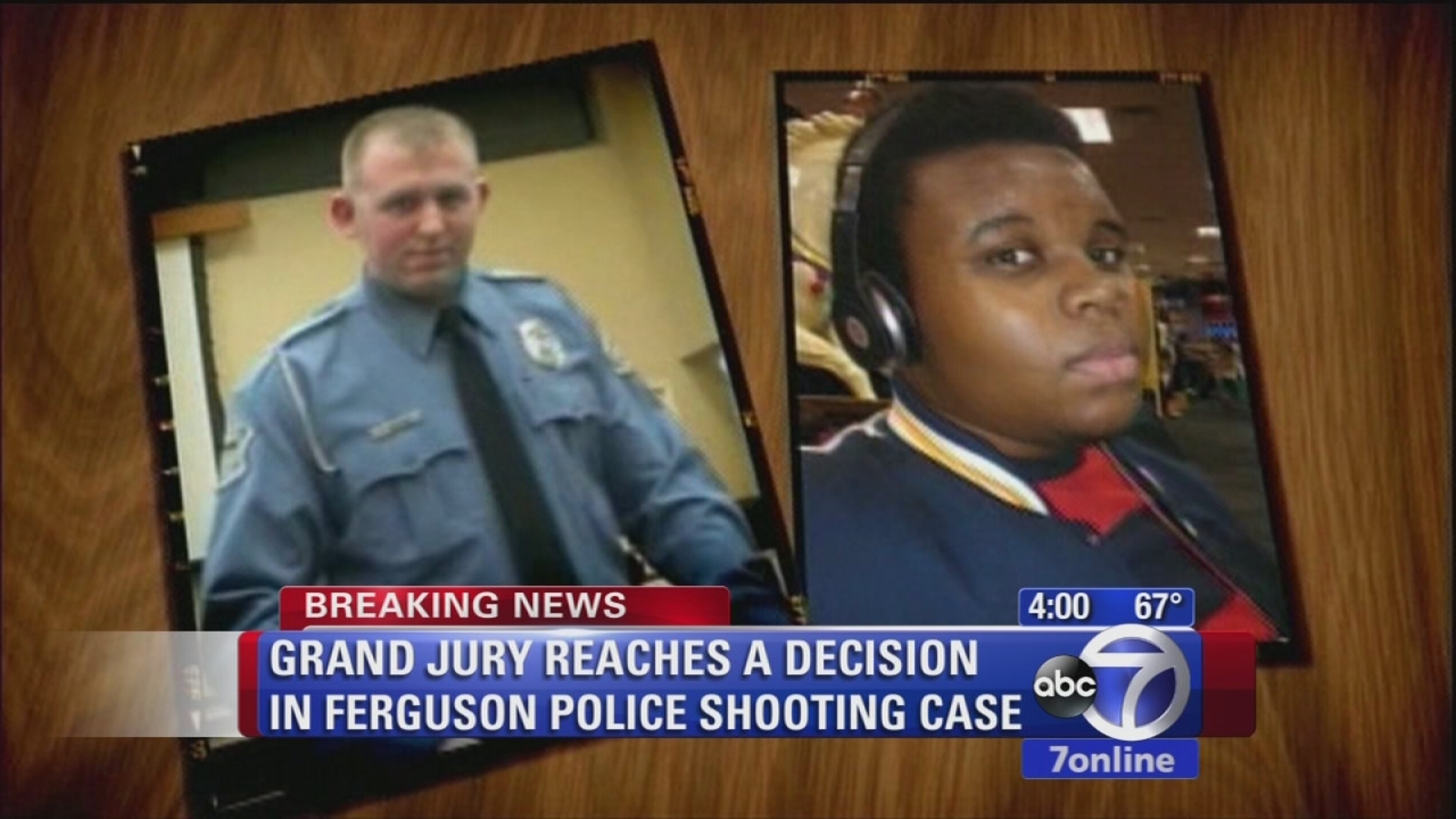 Ferguson Grand Jury Reaches A Decision In Police Shooting Case