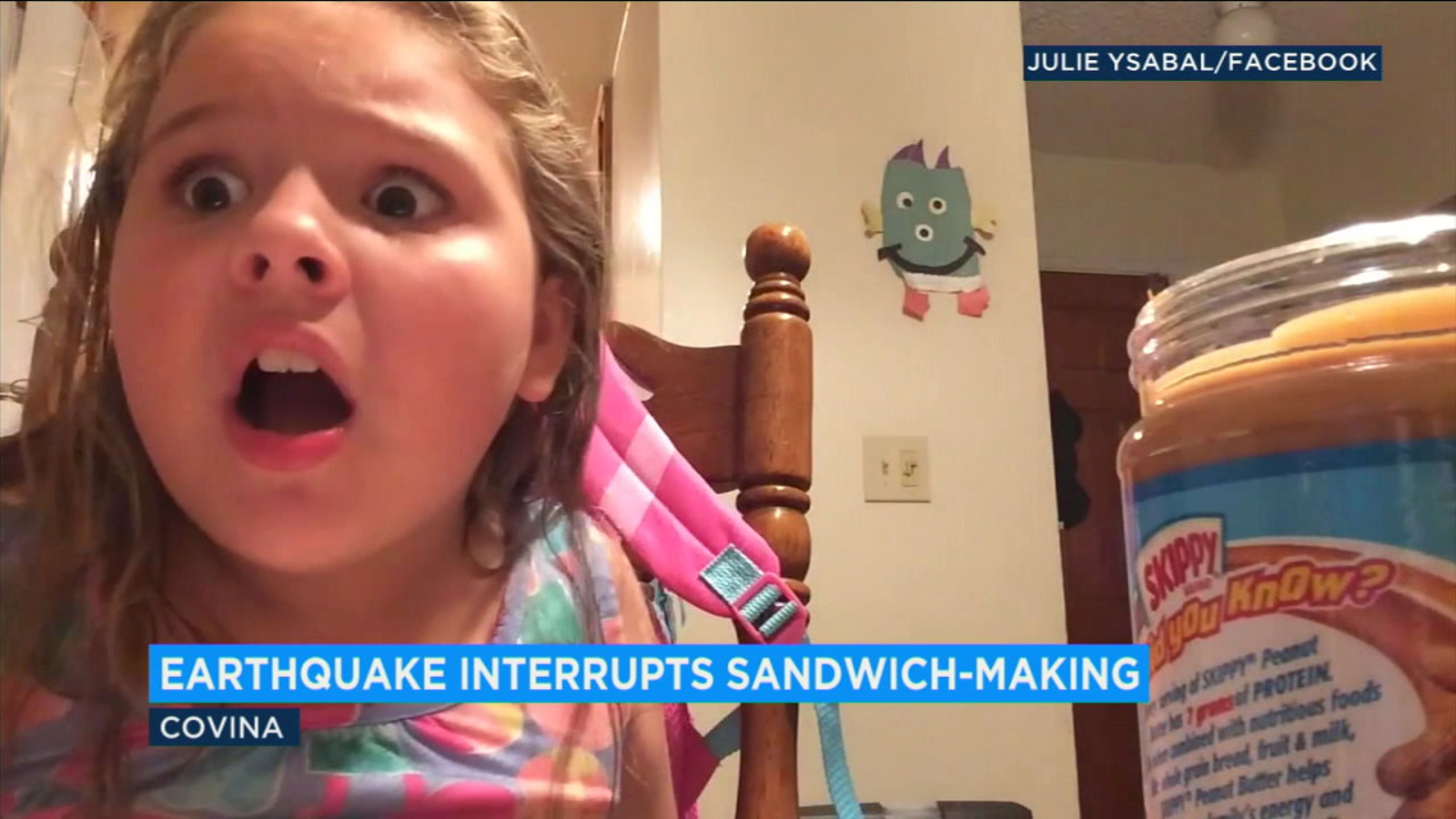 Cute video: Watch 7-year-old's reaction to 1st earthquake - ABC7 Los ...