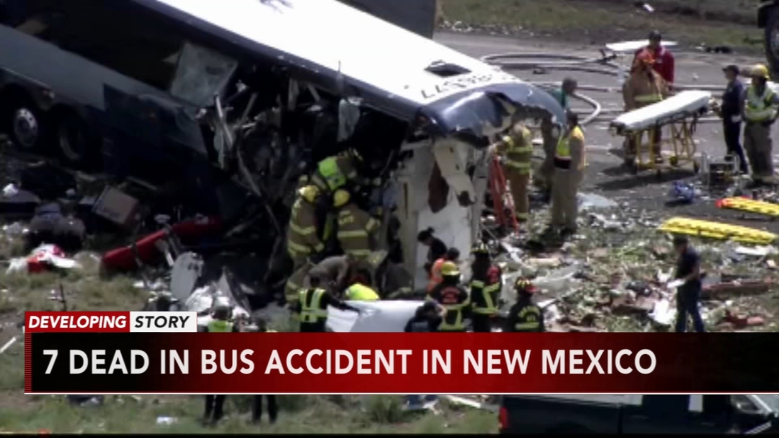 At least 7 killed in head-on bus crash in New Mexico - 6abc Philadelphia