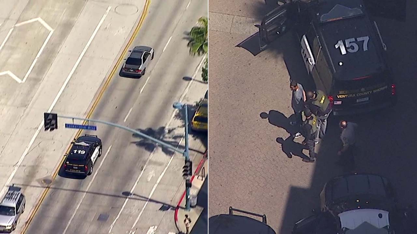 Alleged Domestic Violence Suspect Taken Into Custody In North Hollywood