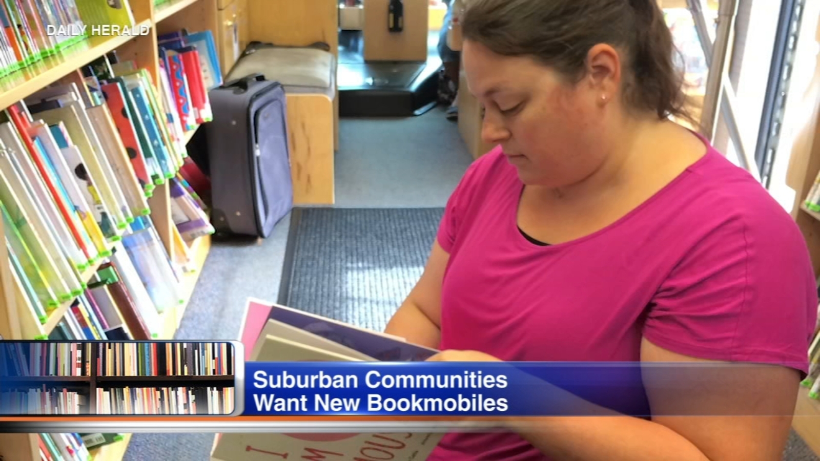 Daily Herald: Cook Memorial Library's bookmobile - ABC7 Chicago