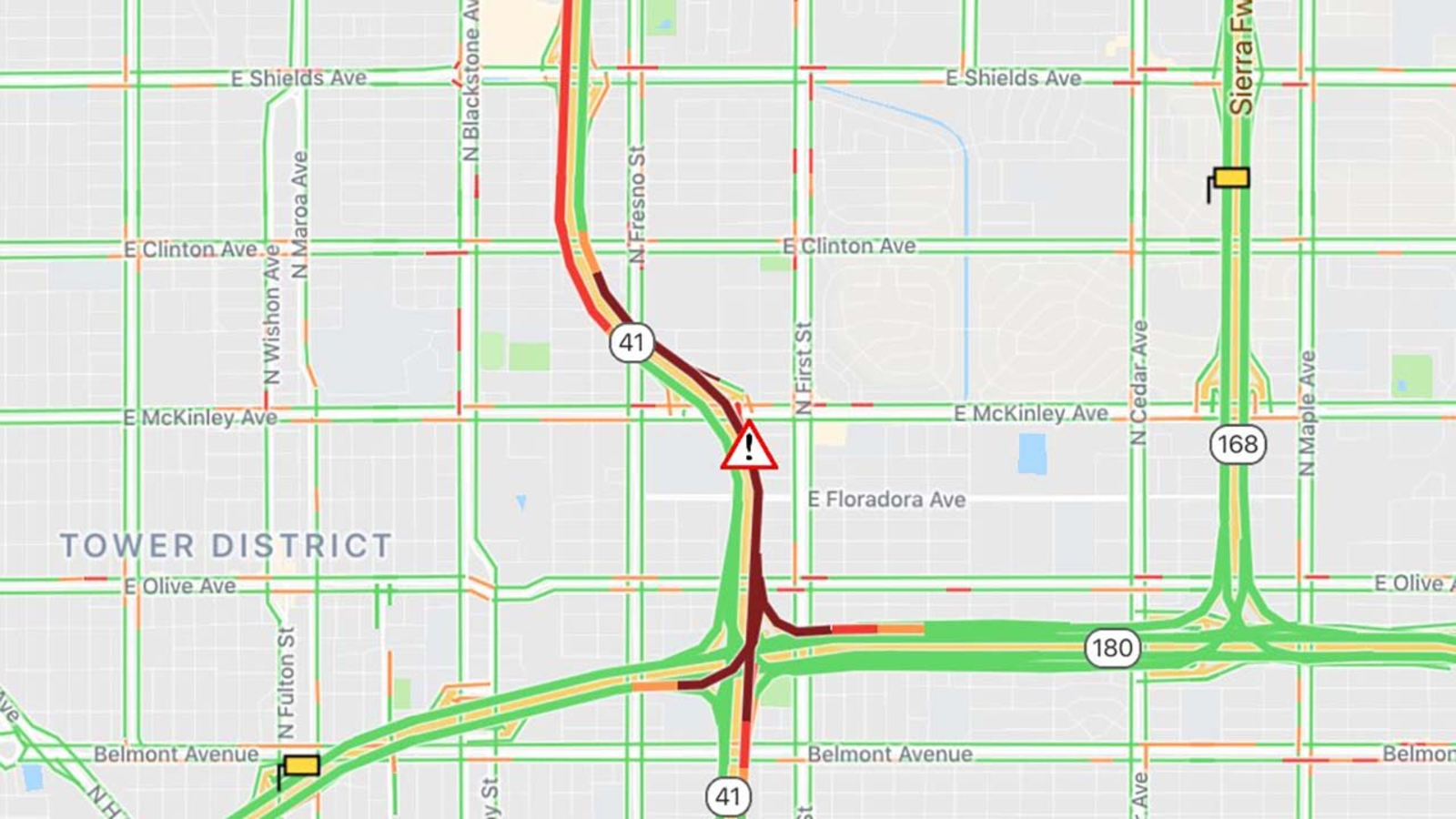 Concrete spill causes headaches for drivers on Highway 41 in Central ...