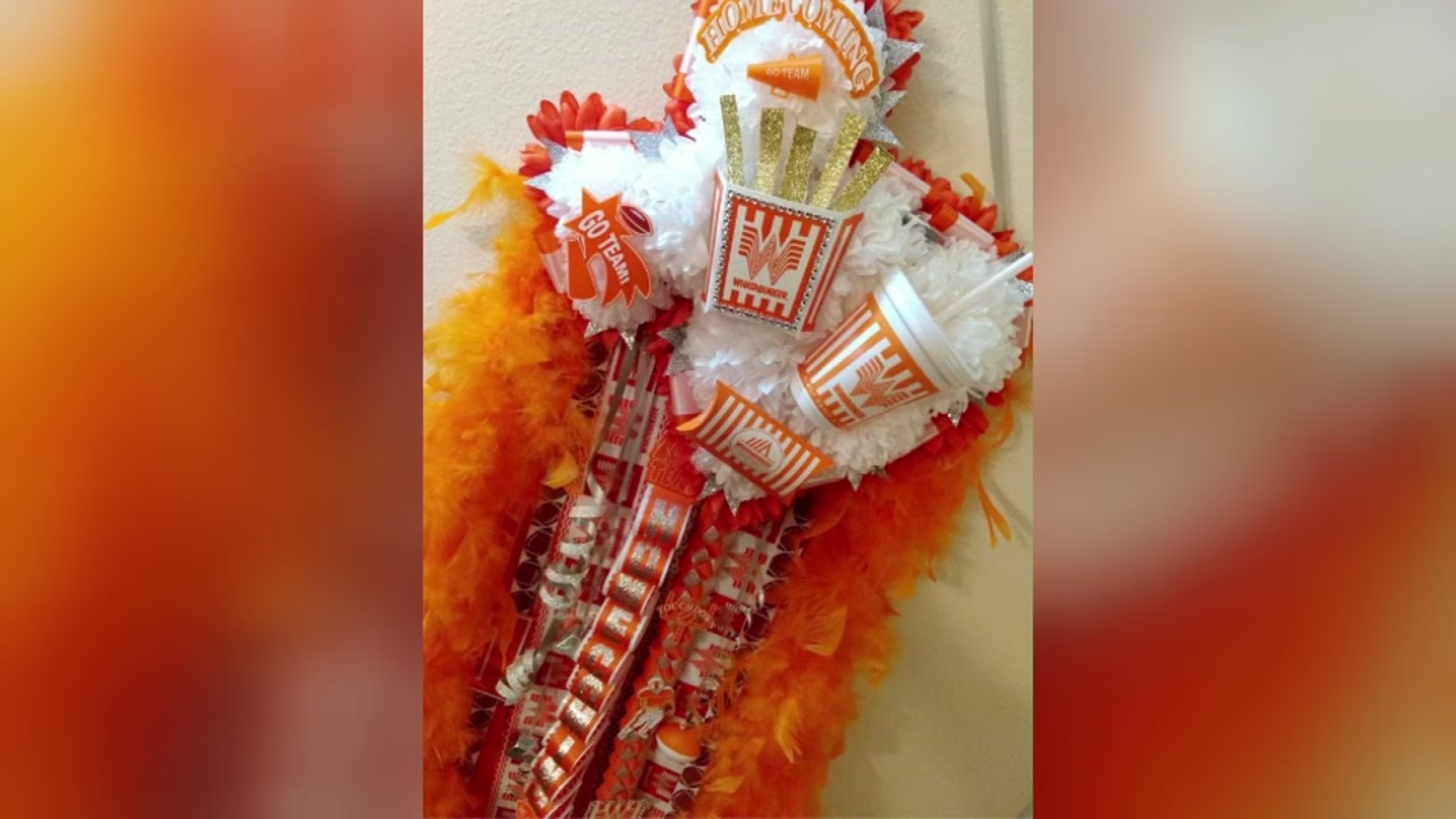 WHAT-A-MUM!: Whataburger inspires creative homecoming mum design ...