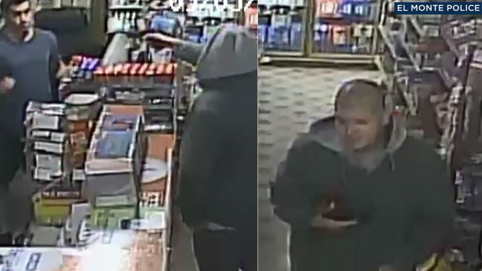VIDEO: El Monte armed robbery suspect sought by police - ABC7 Los Angeles