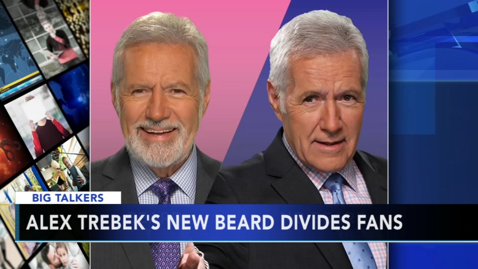 Jeopardy host Alex Trebek debuts beard, causing stir on Twitter - ABC13 ...