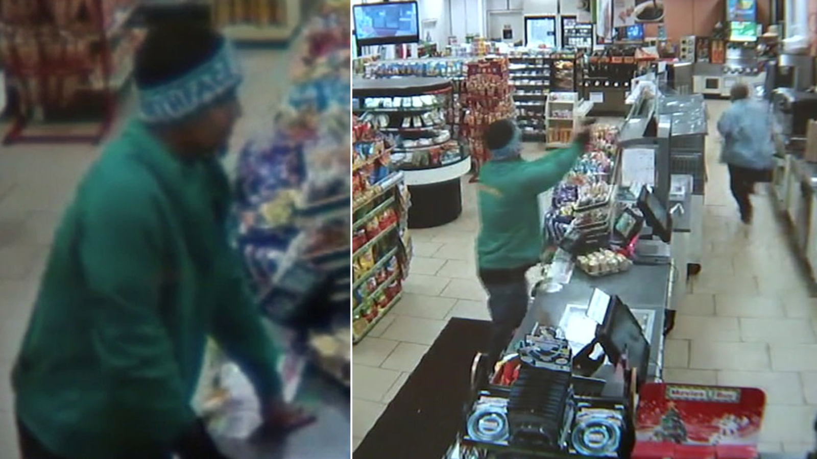 VIDEO: Suspect shoots at 7-Eleven clerk with pellet gun - ABC7 Los Angeles