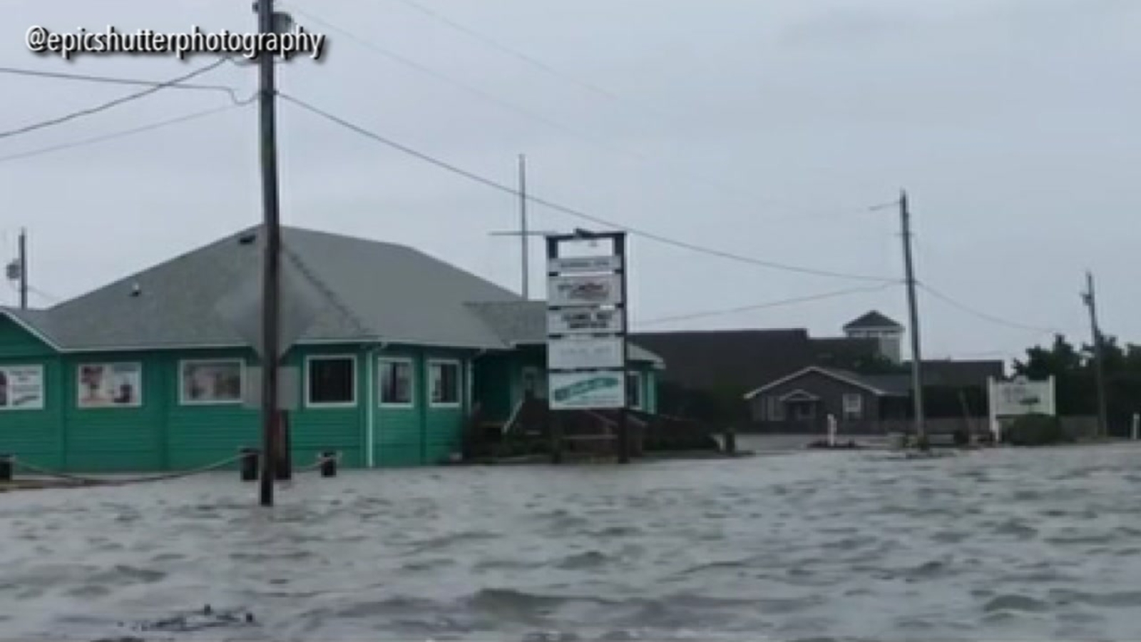 Florence damage in Avon: Storm surge, flooding along the coast - ABC11 ...
