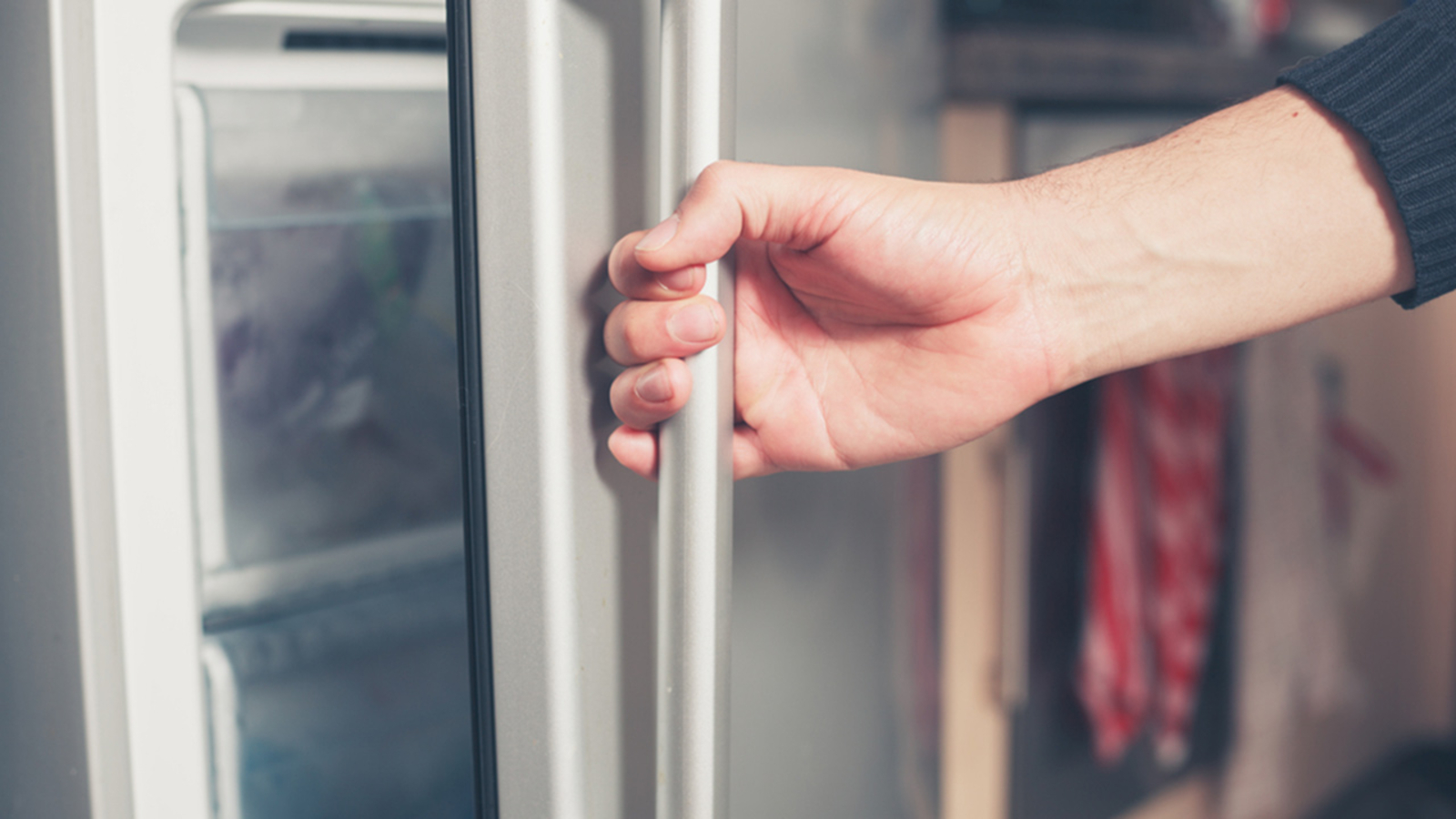 No hands? No problem! Yellow Lab caught on camera raiding the fridge ...