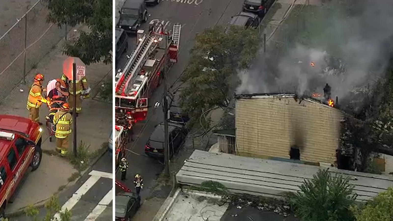 Firefighter hurt while battling fire in vacant Mott Haven, Bronx ...