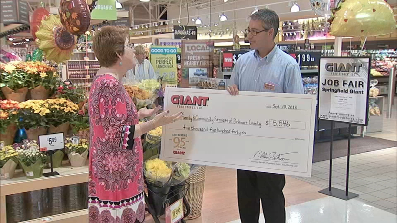 Helping hungry families in Delaware County - 6abc Philadelphia