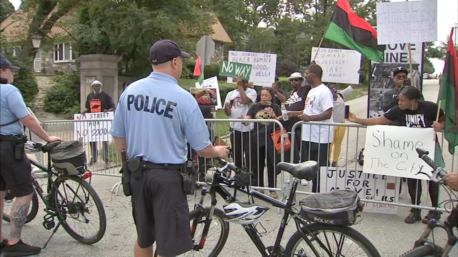 Protests at ceremony naming street after former Philadelphia Mayor ...