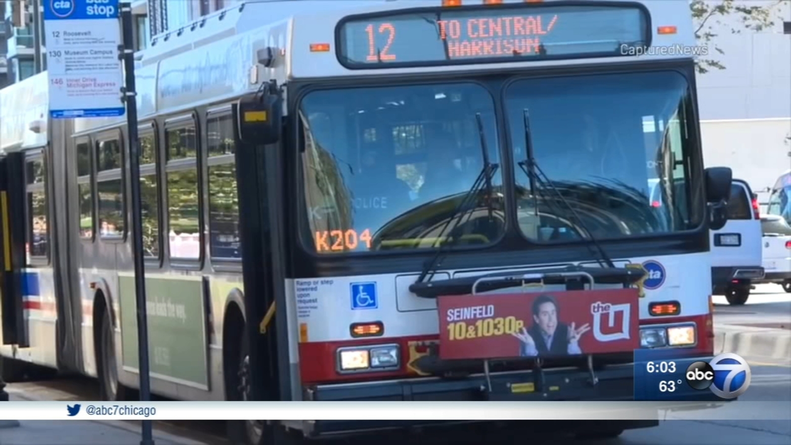 CTA driver hospitalized after bus filled with fumes - ABC7 Chicago