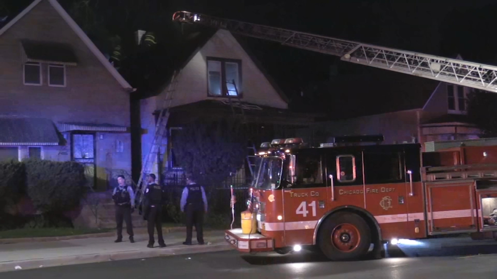 Baby boy dies in West Englewood house fire day after parents married ...