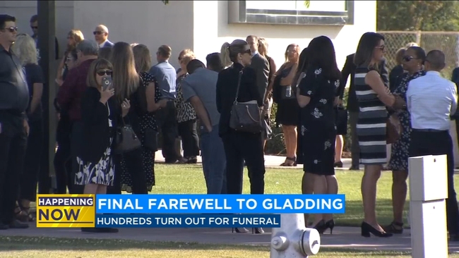 Family, friends gather for final farewell to Gavin Gladding for funeral ...