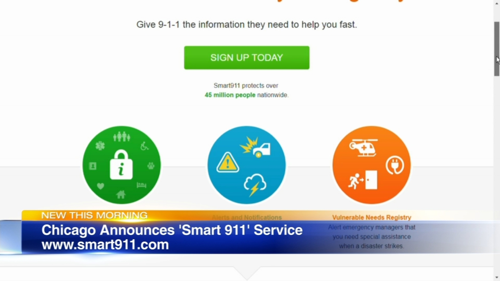 Chicago launches Smart 911 service - ABC7 Chicago