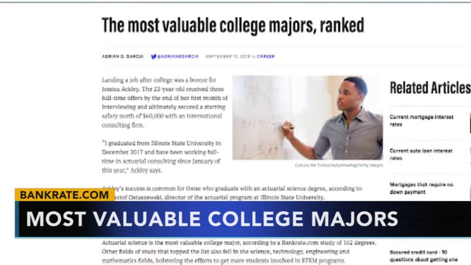 New report shows the most valuable college majors - ABC13 Houston