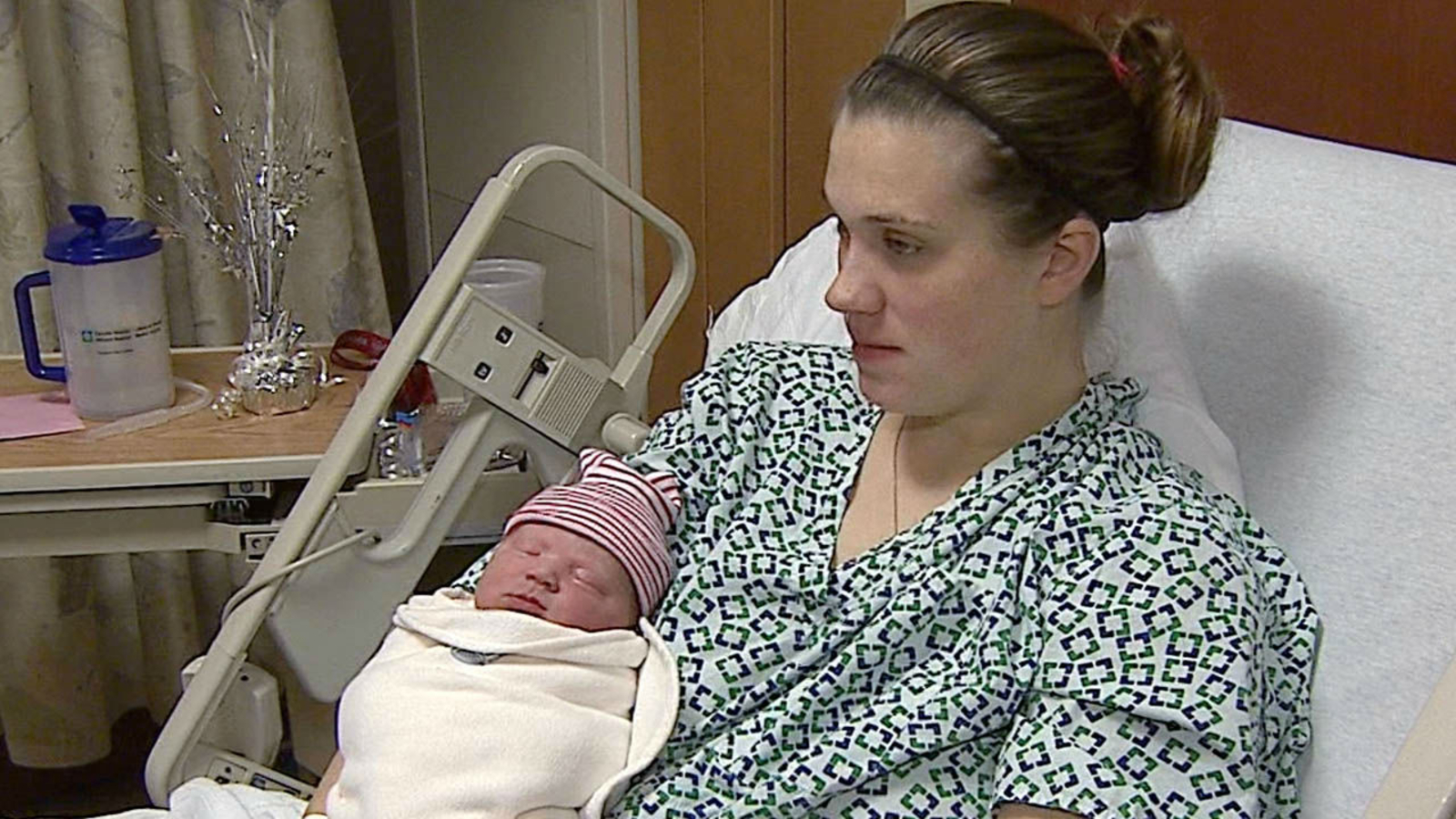 Baby born 10:11 12/13/14 - ABC7 New York