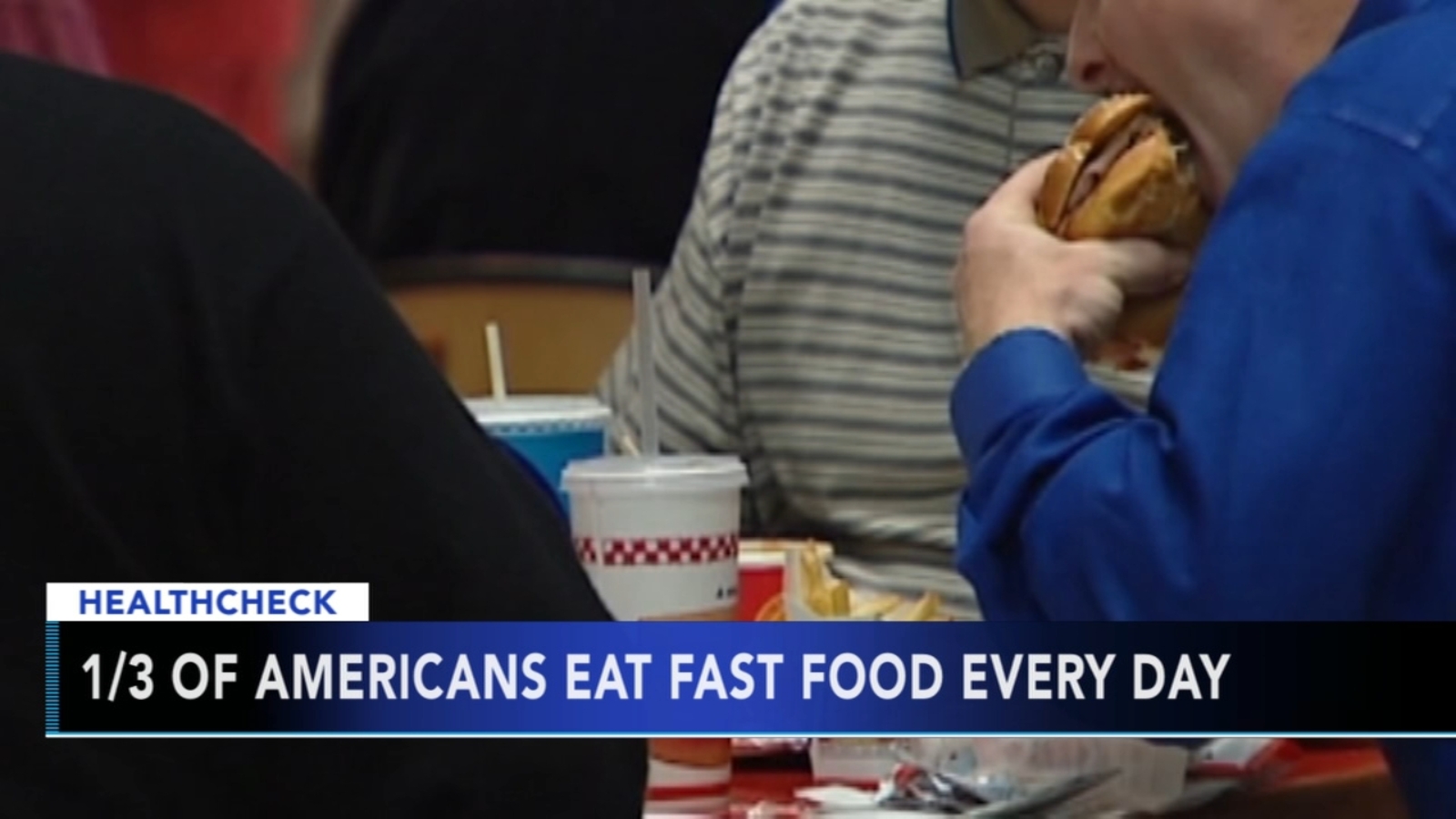 CDC study says 1 in 3 adult Americans will eat fast food today - 6abc ...