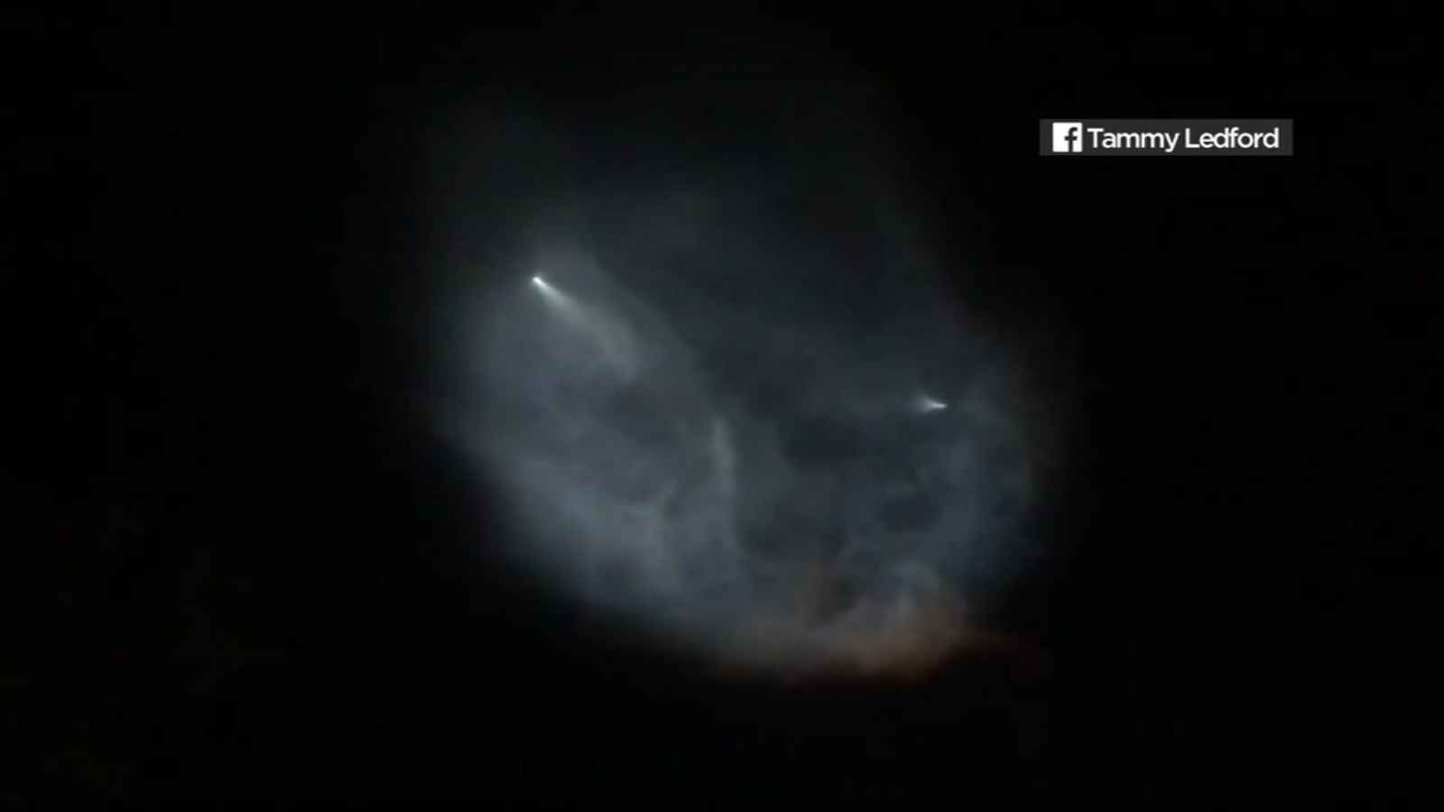 SpaceX launch, historic landing causes unusual sight over Bay Area ...