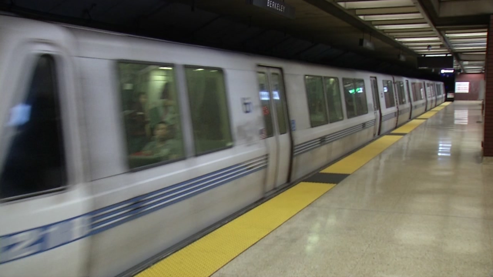 Fleet of the Future BART train tests ShakeAlert earthquake warning ...