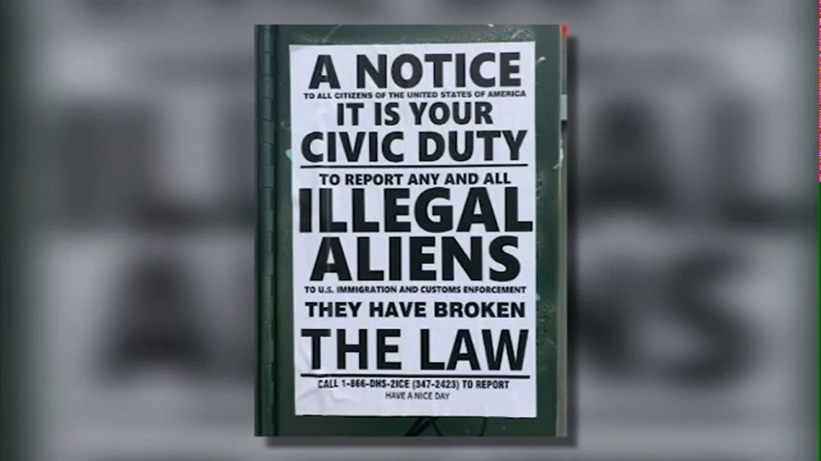 Fliers from neo-Nazi Texas group call on residents to report ...