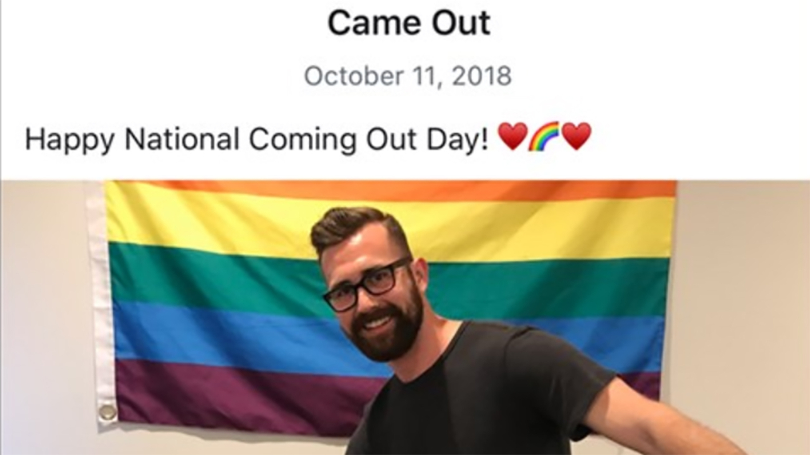 Facebook unveils 'Came Out' feature to mark National Coming Out Day ...