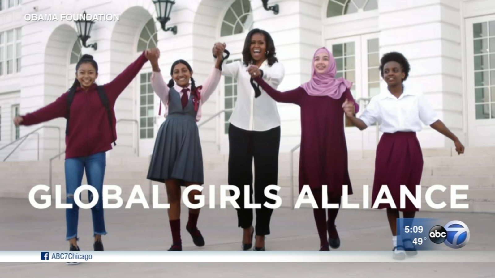 Former First Lady Michelle Obama launches Global Girls Alliance to ...