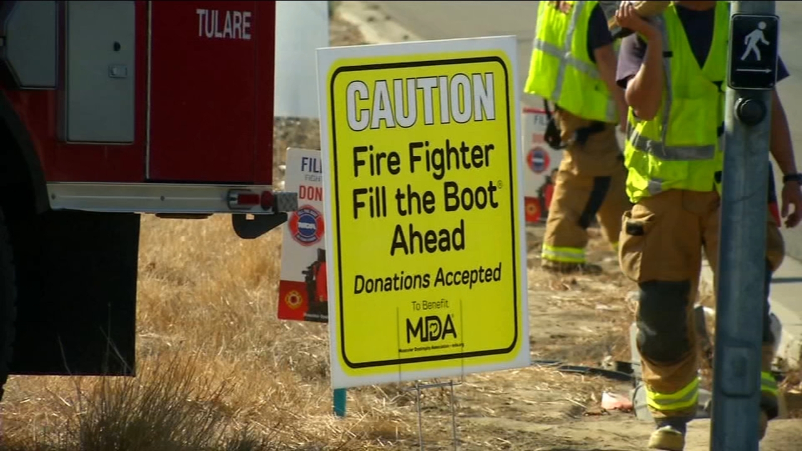 Clovis firefighters are out to 'fill the boot' - ABC30 Fresno