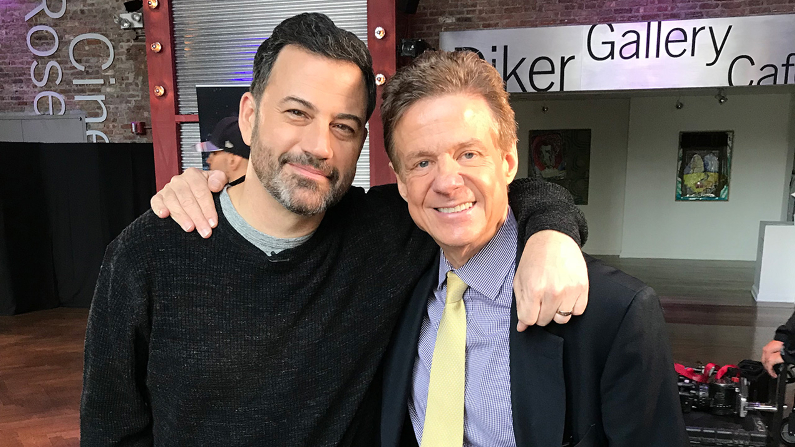 Jimmy Kimmel goes back home to Brooklyn - ABC7 New York