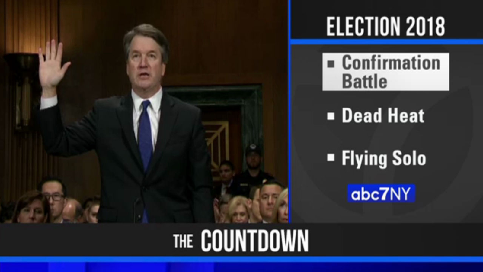 The Countdown: The Kavanaugh impact on Midterm Election Day 2018 - ABC7 ...