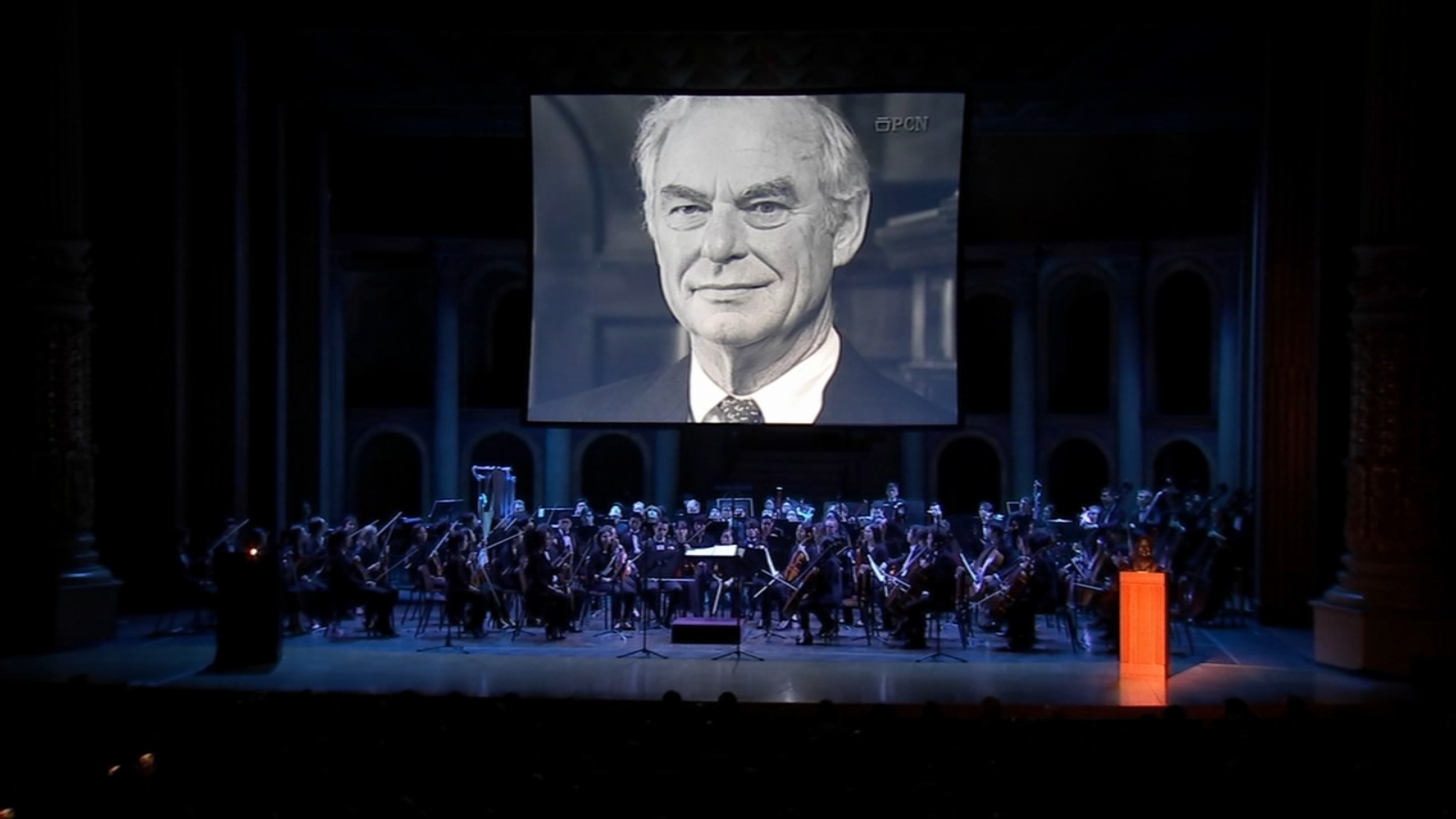 Thousands turn out at the Academy of Music to celebrate the life of ...