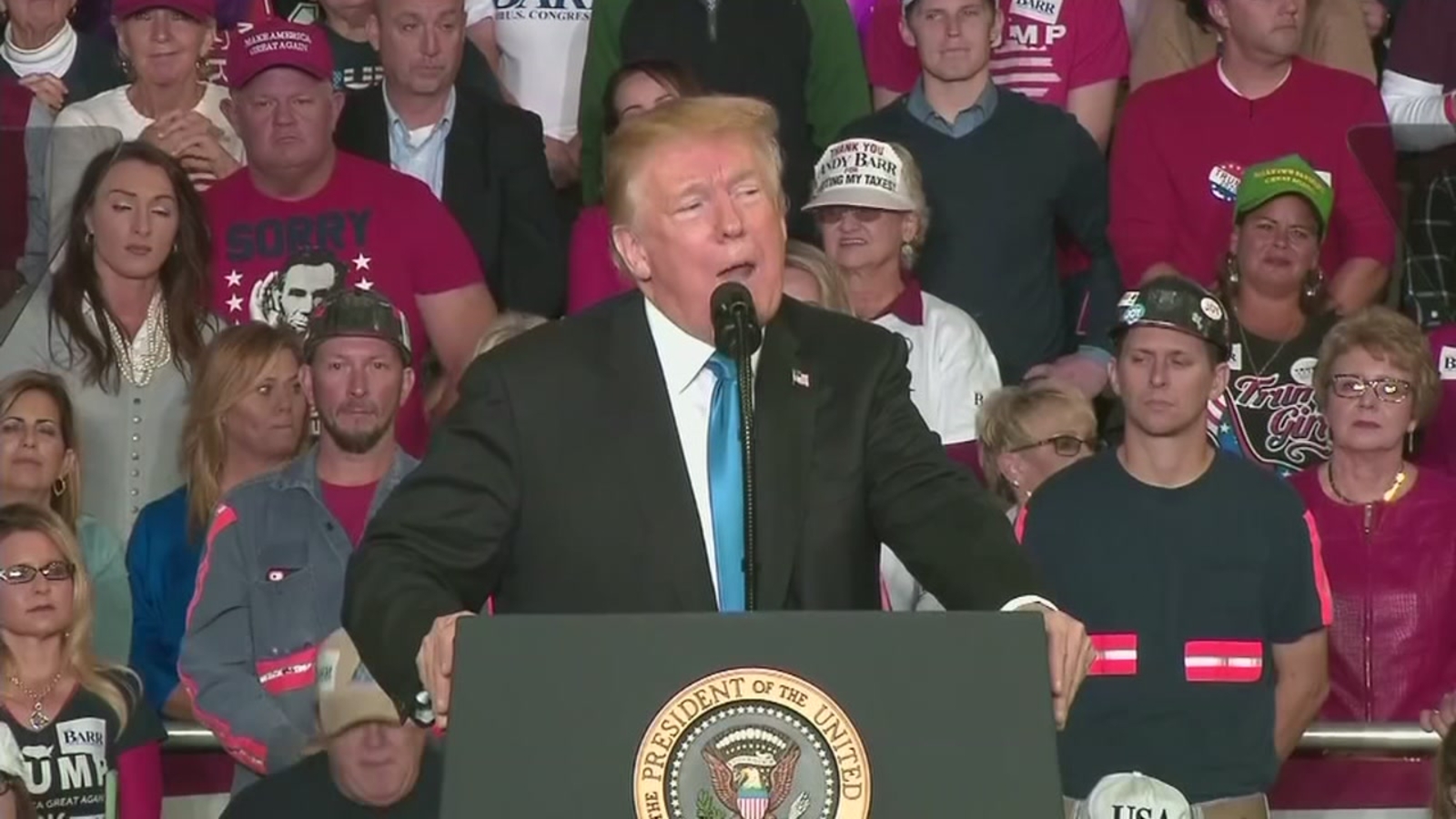 President Trump moves Houston rally to Toyota Center after ...