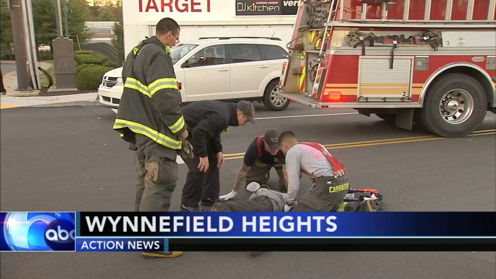 Pedestrian struck by vehicle near Target in Wynnefield Heights section ...