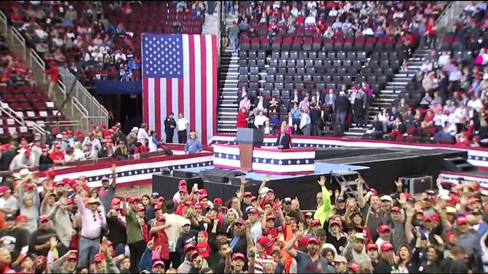 Trump re-election team says 100,000 people requested tickets to Houston ...