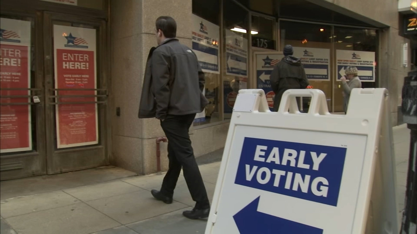 Early voting locations expanded Monday, large turnout expected - ABC7 ...