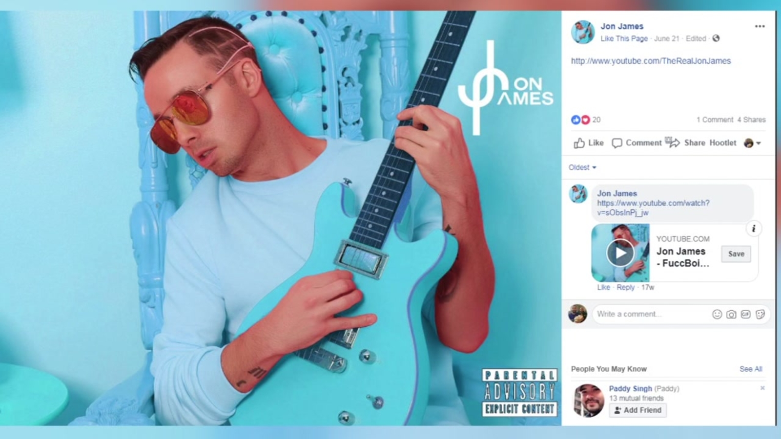 Rapper Jon James killed in Canada while performing stunt on plane wing ...