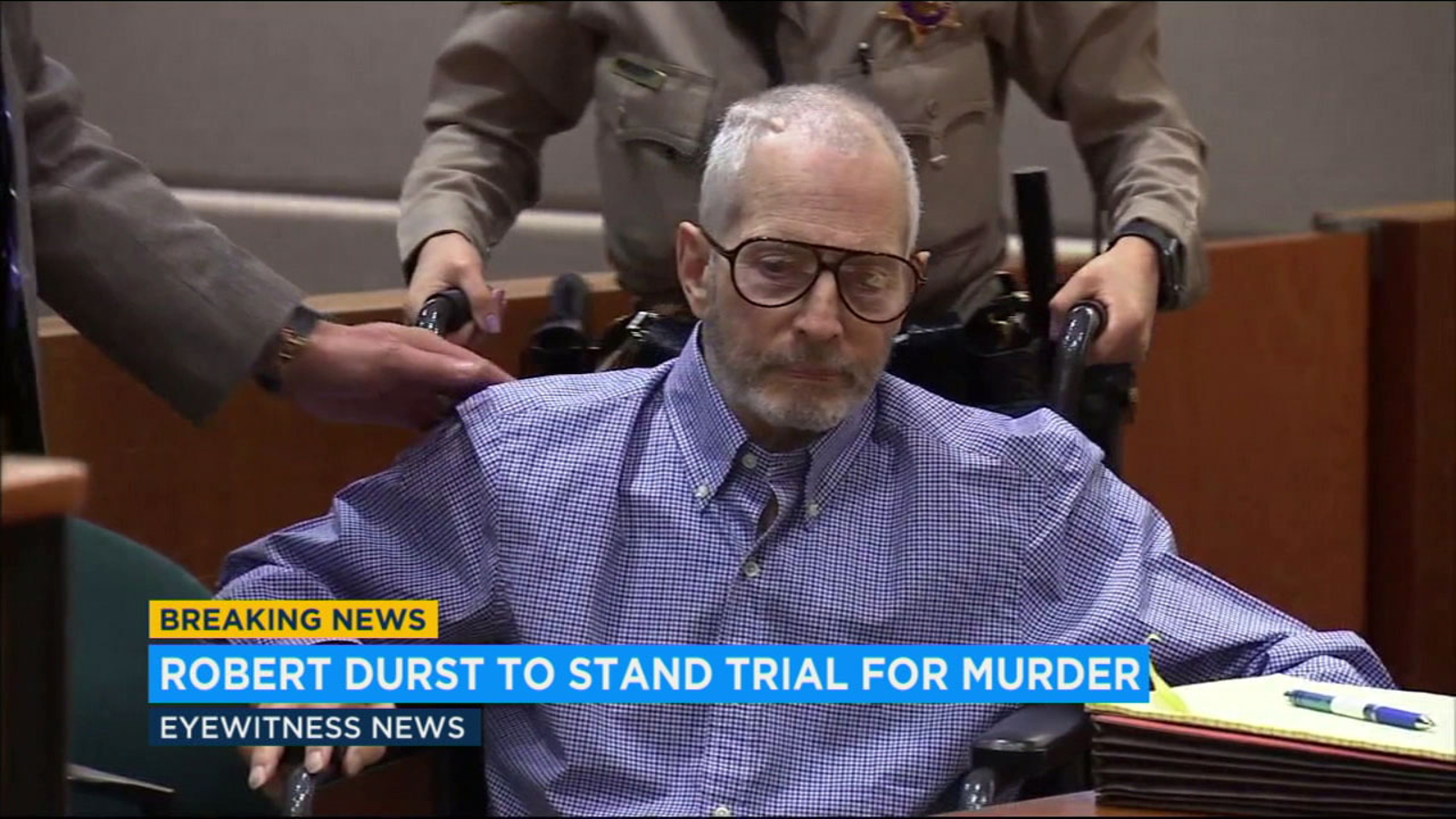 Robert Durst ordered to stand trial for murder in LA courtroom - ABC7 ...