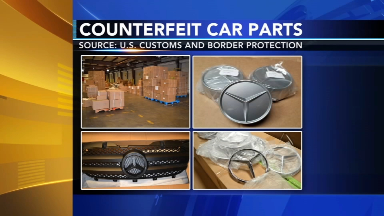 $1.8M in counterfeit Mercedes Benz parts seized in Philadelphia - 6abc ...