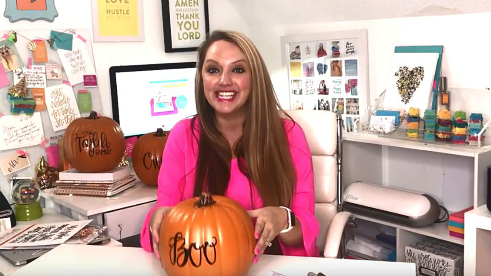 How to decorate a pumpkin with hand lettering - ABC11 Raleigh-Durham