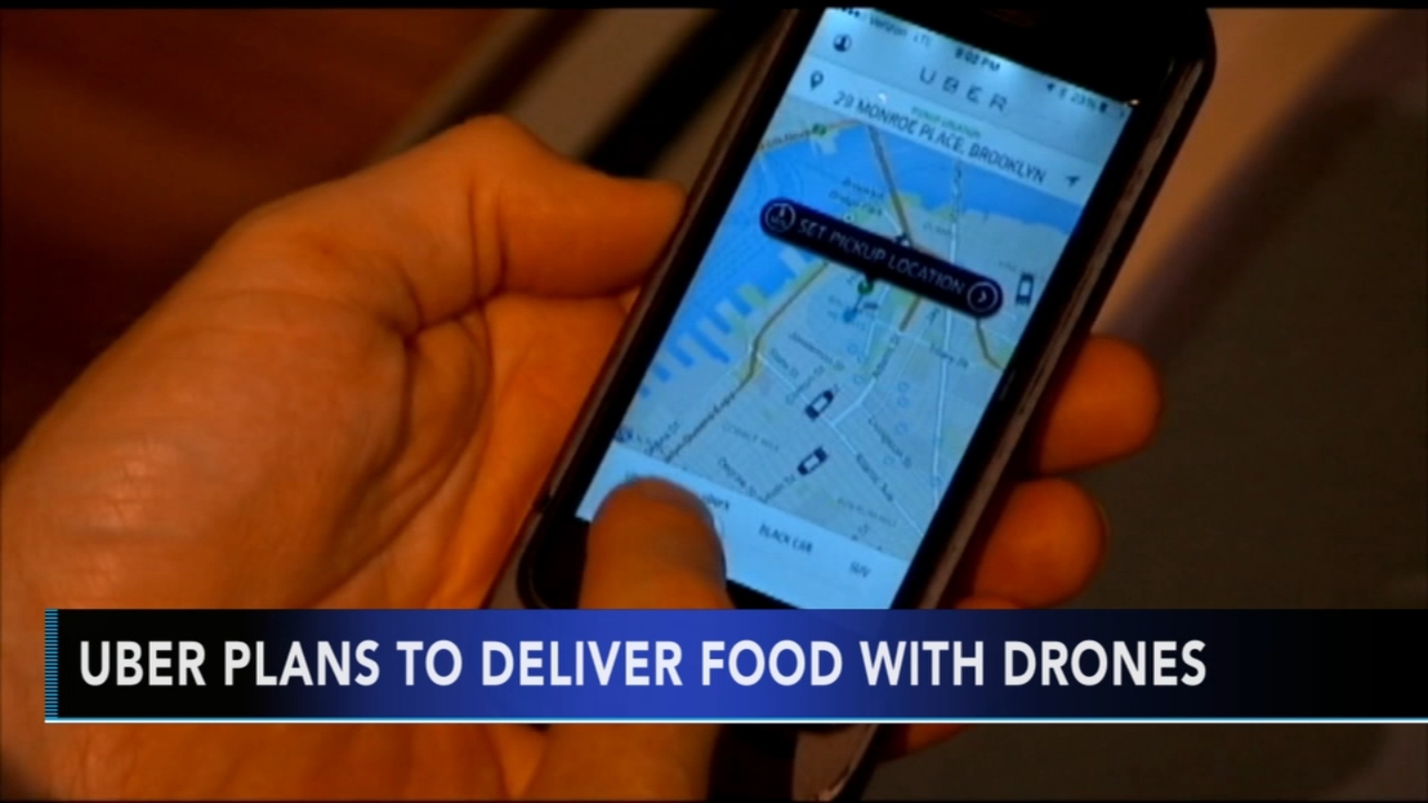 Uber Eats plans to begin delivering food by drones - 6abc Philadelphia
