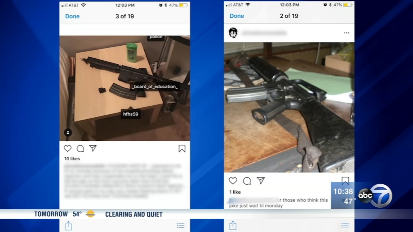 Instagram posts threaten violence at Homewood-Flossmoor High School ...