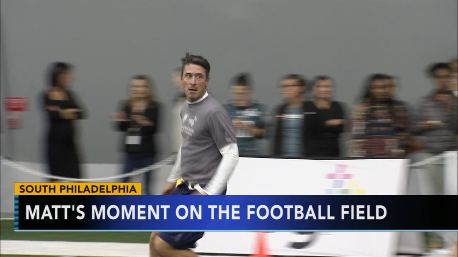 Matt O'Donnell takes the field for charity football game - 6abc ...