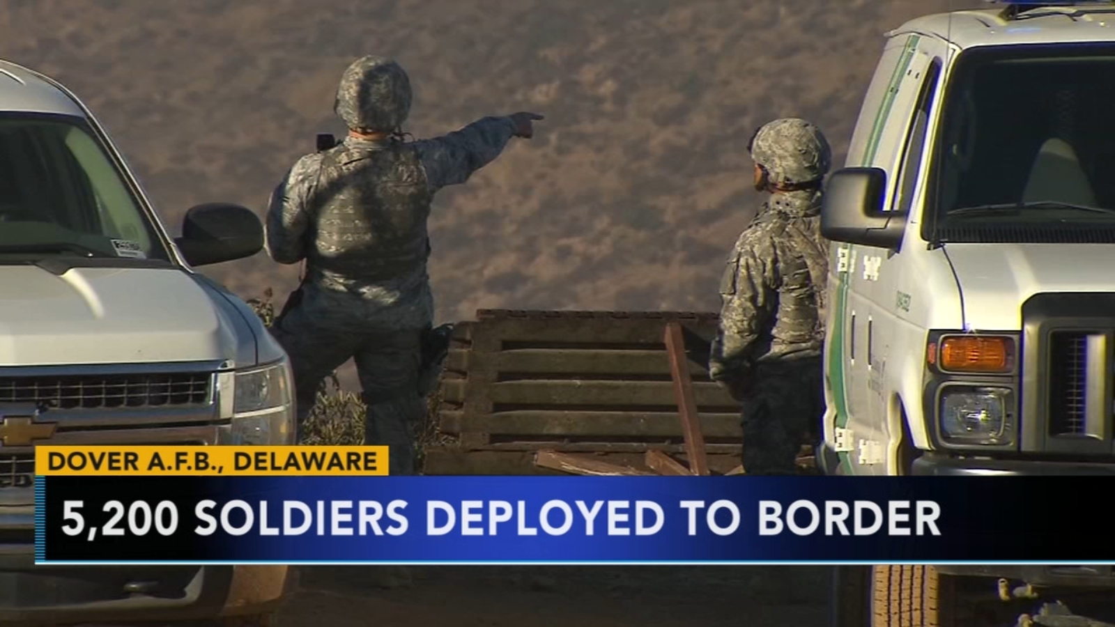 US sending 5,200 troops to border in Operation Faithful Patriot - 6abc ...