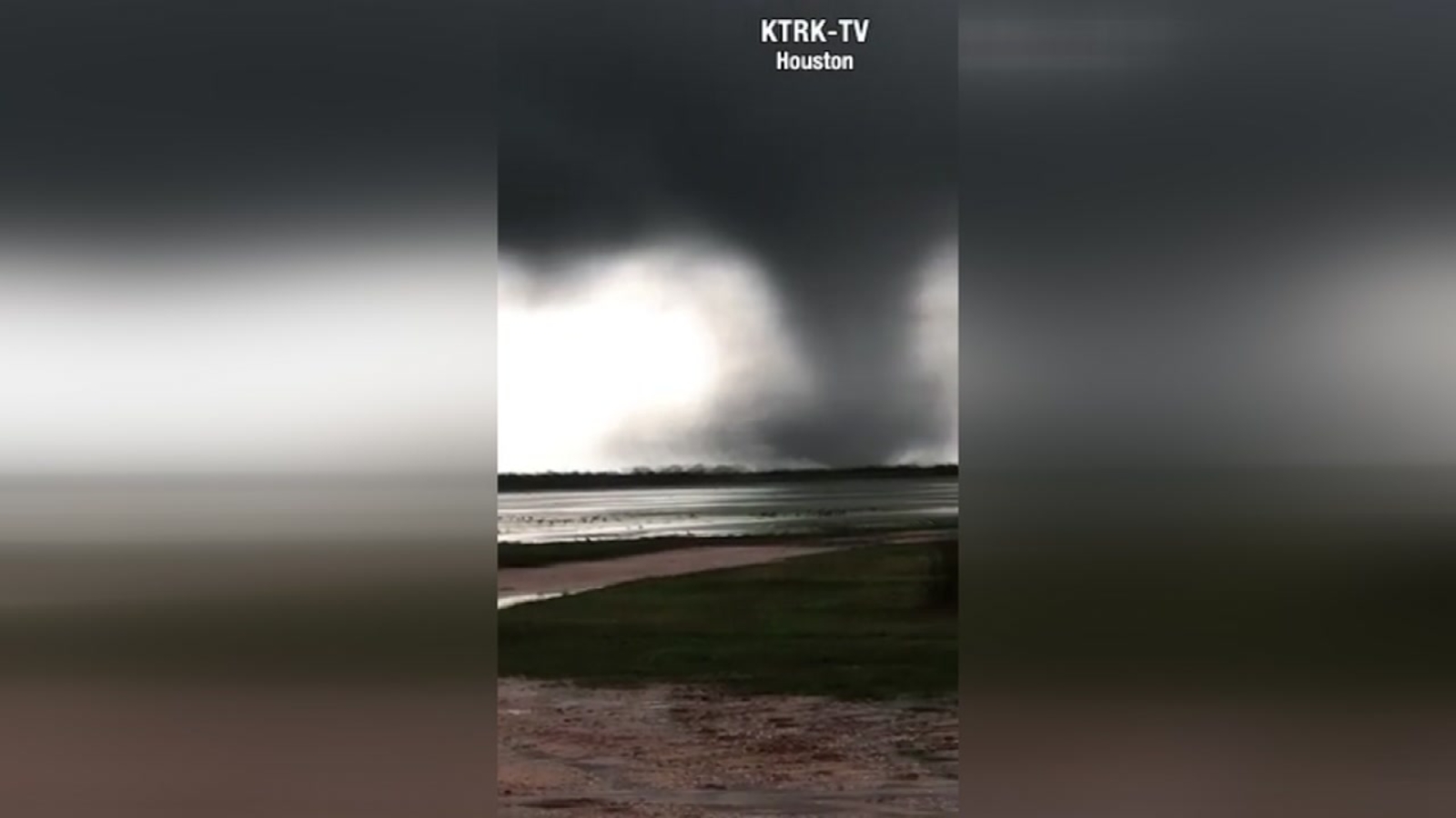 Video shows tornado touching down in Eagle Lake - ABC13 Houston
