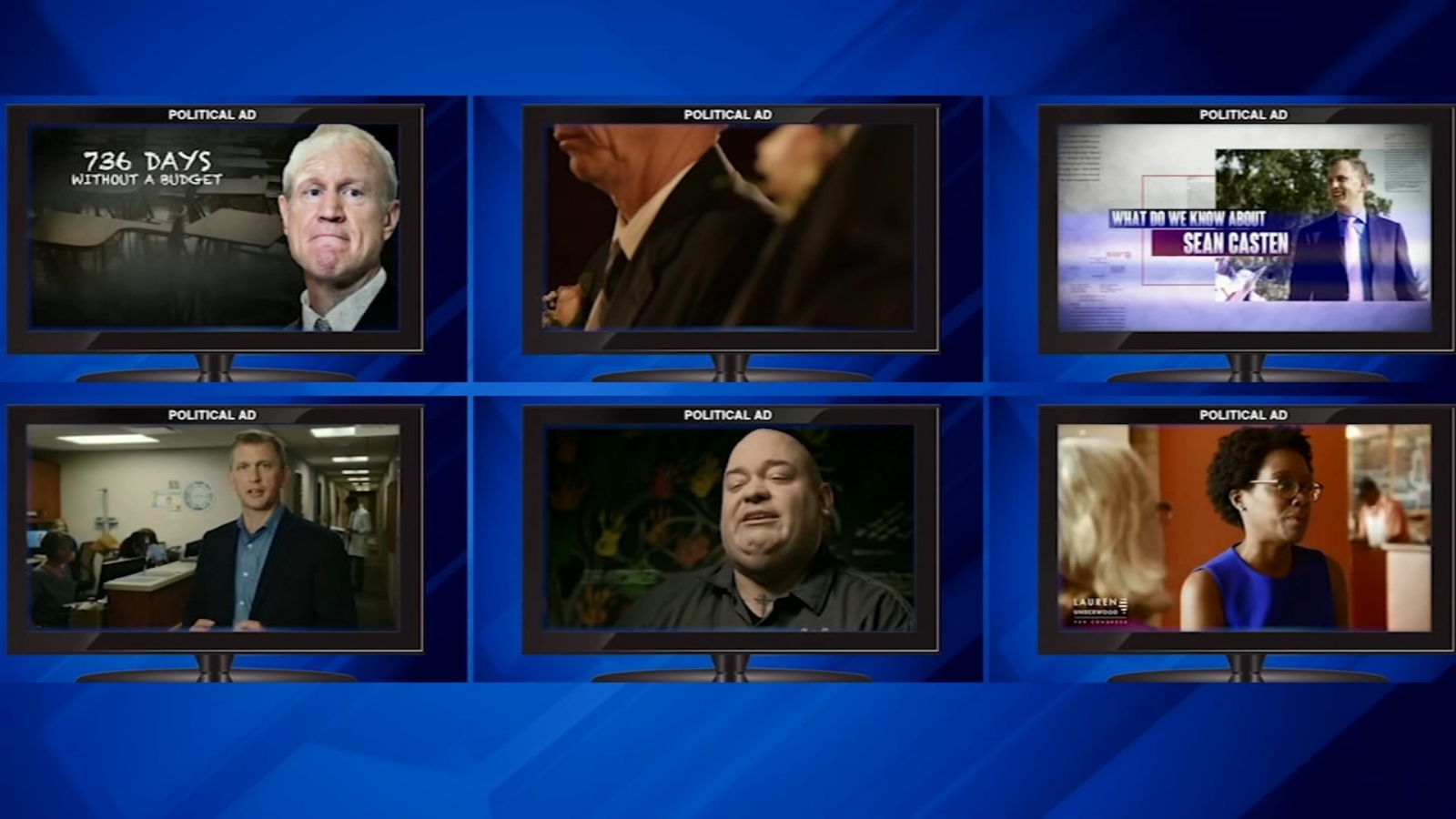 Political ad tsunami hits airwaves as Election Day draws near - ABC7 ...