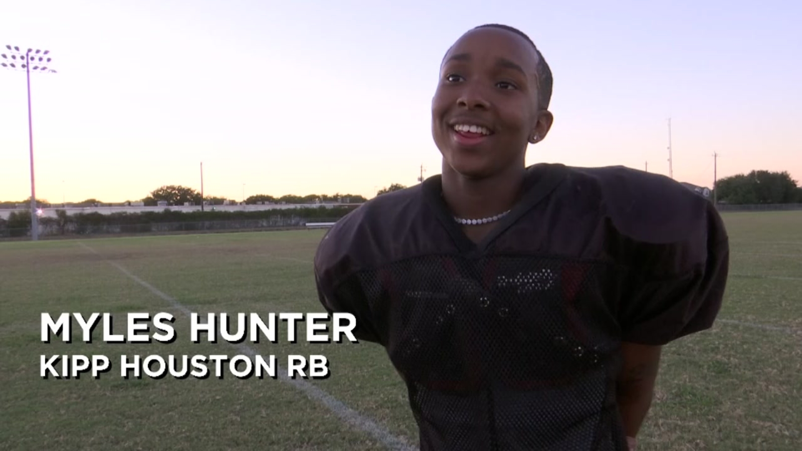 KIPP Houston RB Myles Hunter inspires on and off the field - ABC13 Houston