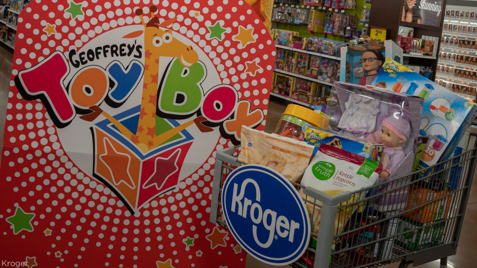 Toys "R" Us, Kroger team up for Geoffrey's Toy Box displays with ...